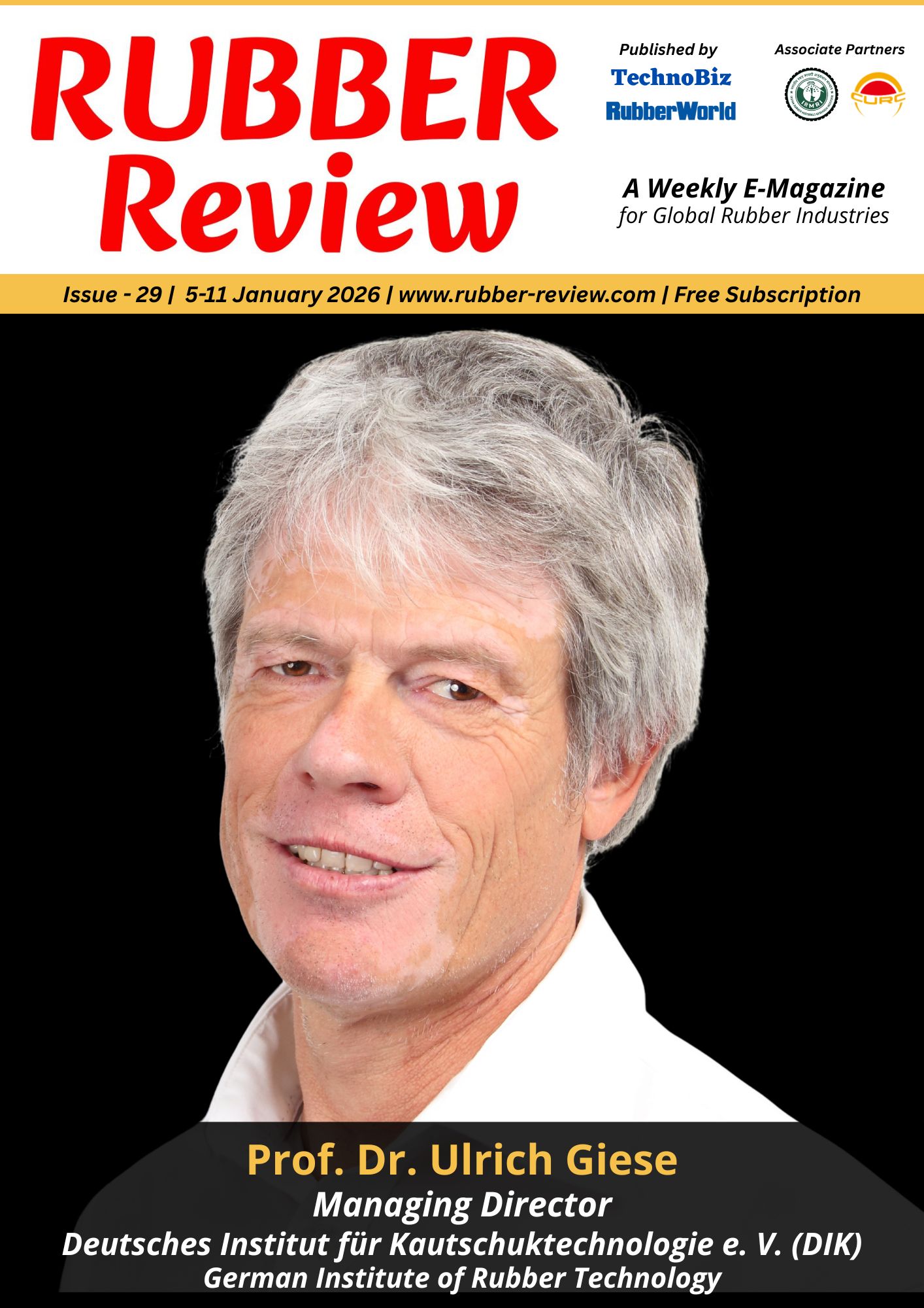 Issue - 30 | 2026 | January 12-18 :: Rubber Review - TechnoBiz Publications